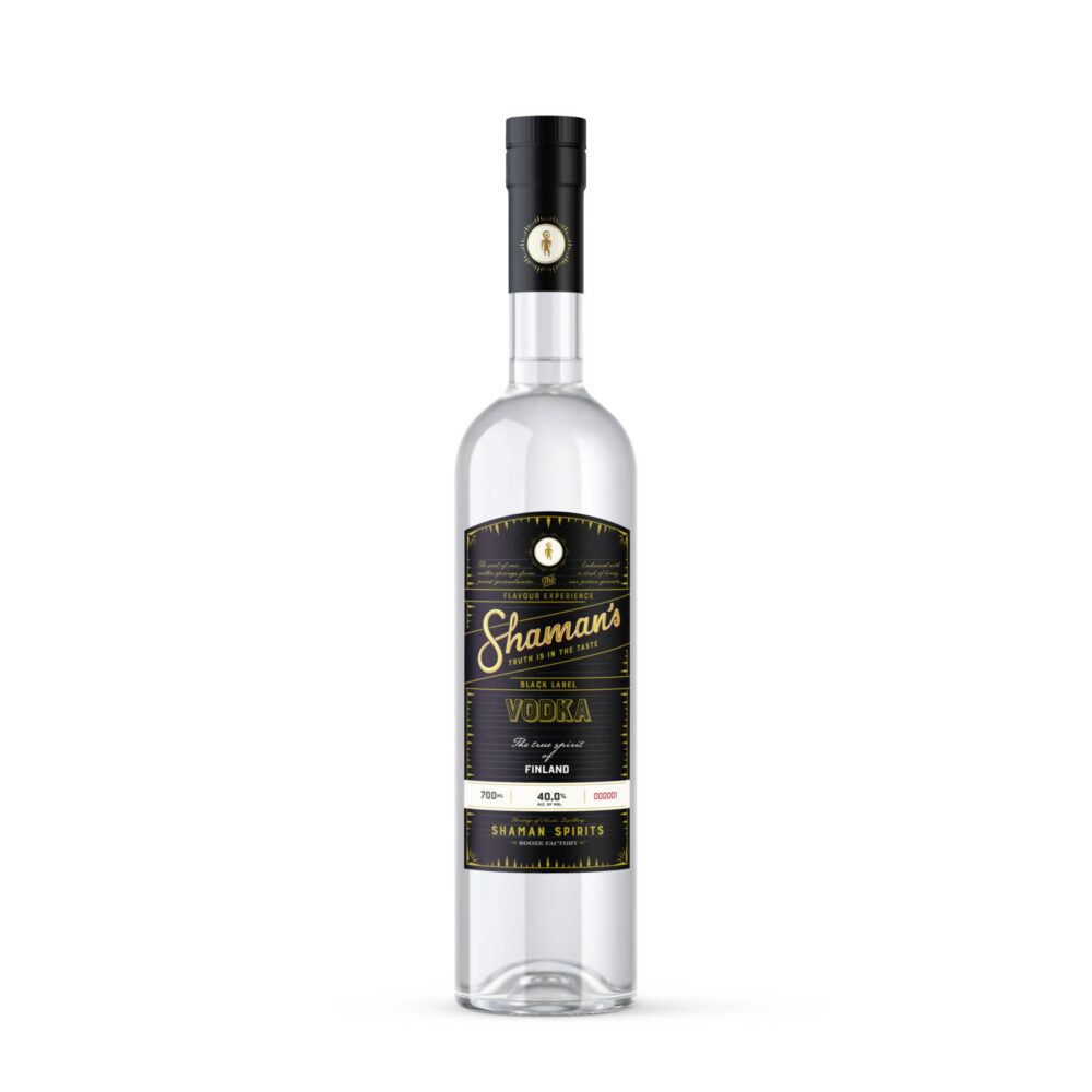 Shaman's Black Label Vodka 40%vol.